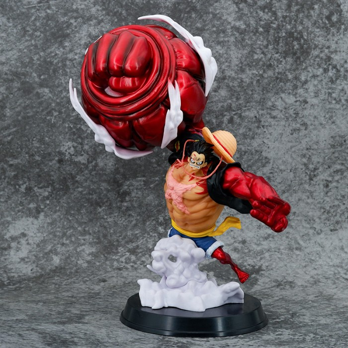 Luffy gear 4 one piece action figure display | Shopee Malaysia