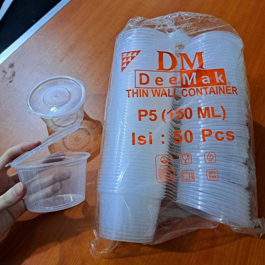 THINWALL SAUCE CUP 150 ML - CUP SAMBEL - CONTENTS 50 PCS | Shopee Malaysia
