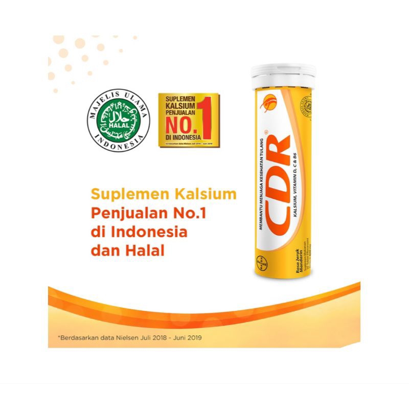 [Kalimantan] Cdr Effervescent Calcium supplement mandarin oranges ...