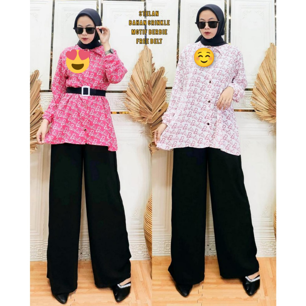 New barbie belt set // crinkle barbie belt set // barbie Women's Latest ...