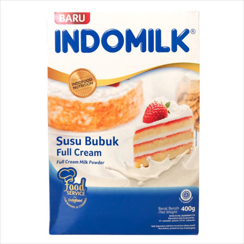 Indomilk FULL CREAM Powdered Milk 400GR | Shopee Malaysia