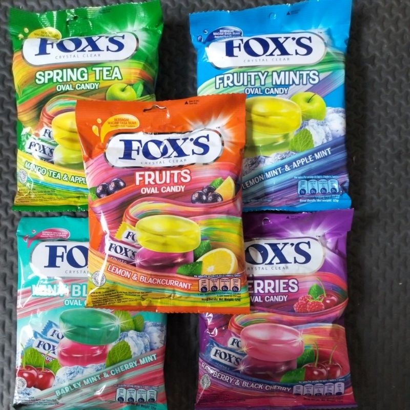 Foxs Fox's Crystal zak sac Candy 125 Grams | Shopee Malaysia