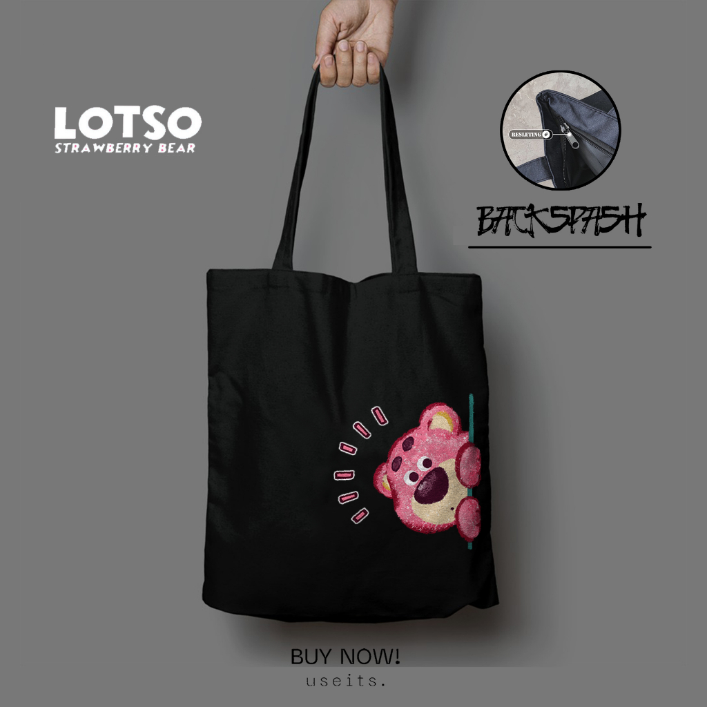 Thd Lotso Totebag - Lotso - Lotso shoulder bag - Lotso Miniso - Lotso ...