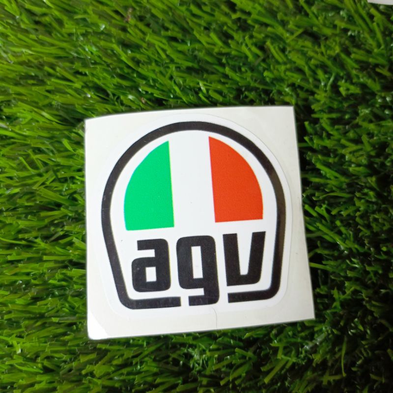 Sticker for agv logo helmet cutting sticker | Shopee Malaysia
