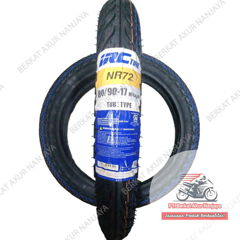 Irc NR72 80/90-17 Non Tubeless Duck Motorcycle Tire (TT) | Shopee Malaysia