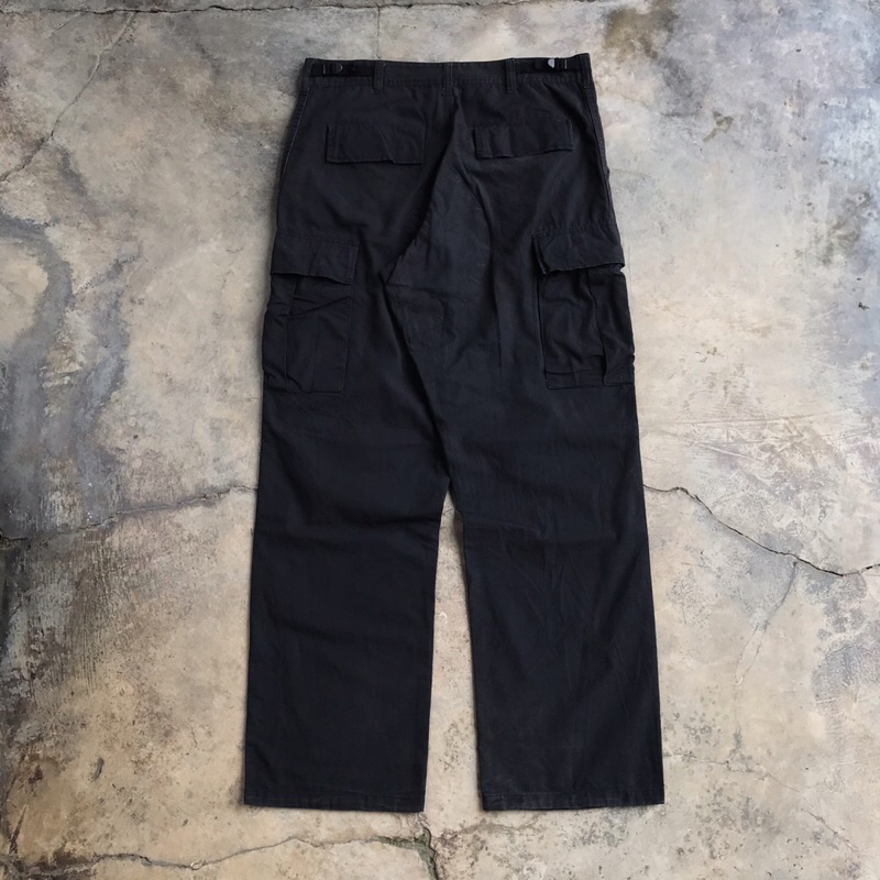 Sold rothco ultra force bdu ripstop cargo pants black | Shopee Malaysia