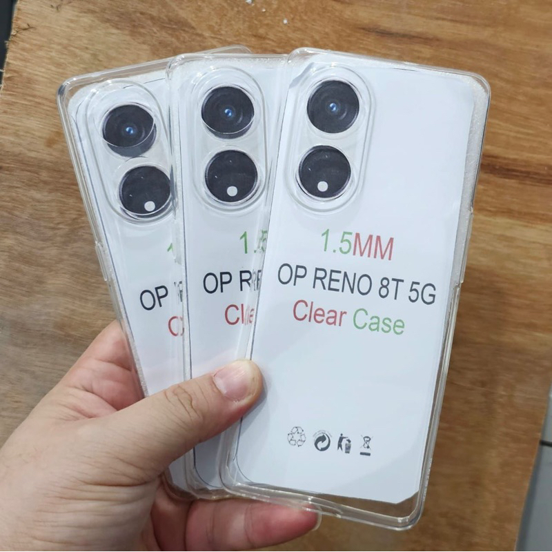 Clear HD CASE 2.0MM (TRANSPARENT CLEAR) OPPO RENO 8T (5G) | Shopee Malaysia