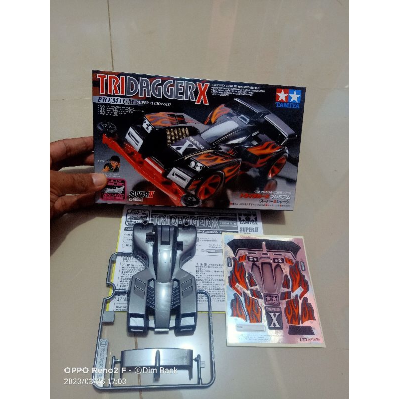 Tamiya 19433 Body Tridager Tridagger X Premium+Decal+Dus Manual Box | Shopee Malaysia