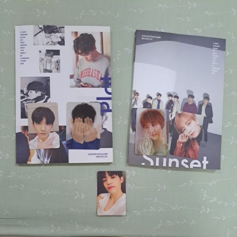 Directors cut album bundle photocard jeonghan joshua scoups | Shopee ...