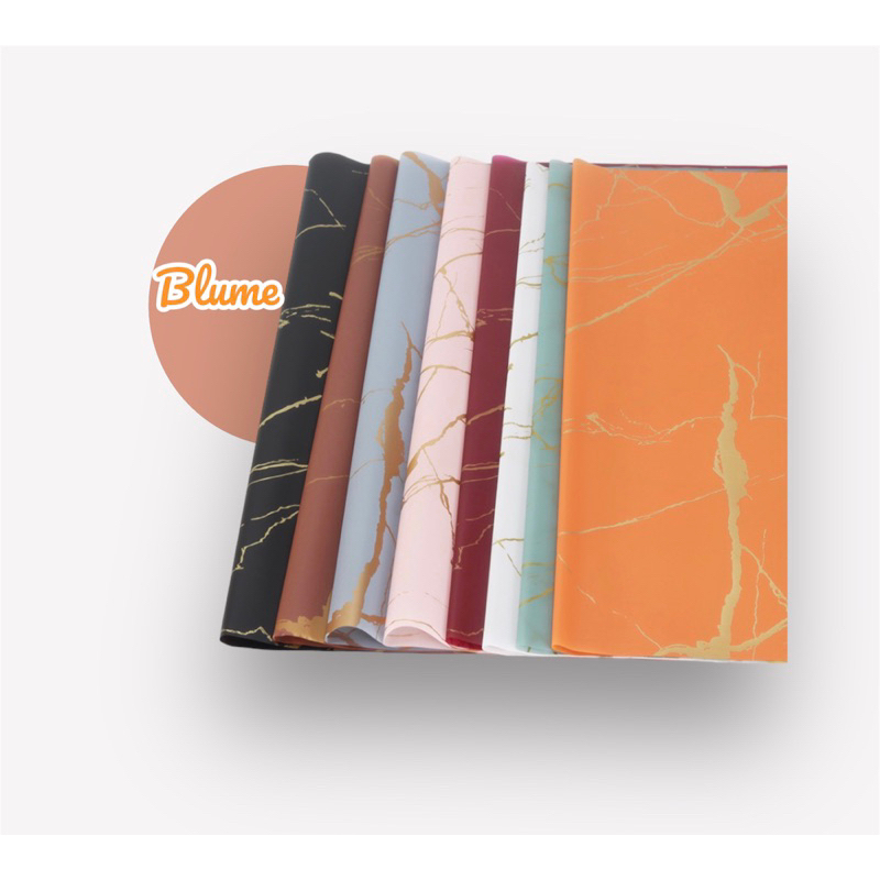 Cellophane marble/marble wrap Paper/flower wrapping/per 1 roll | Shopee ...