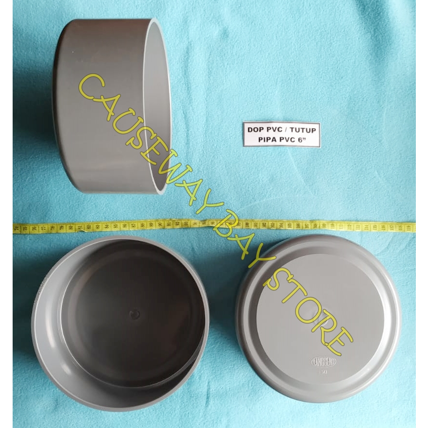 PVC DOP / PVC PIPE LID 6" THICK | Shopee Malaysia