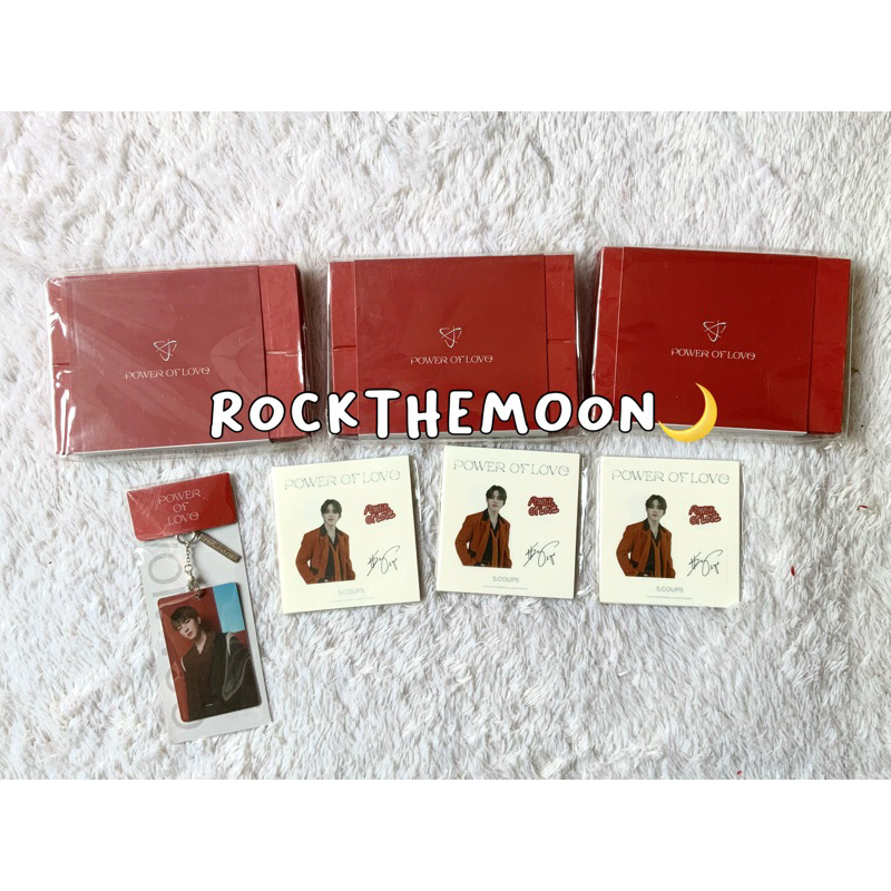 Seventeen Merchandise - Power of Love [Postcard Stand Set, Sticker Pack ...