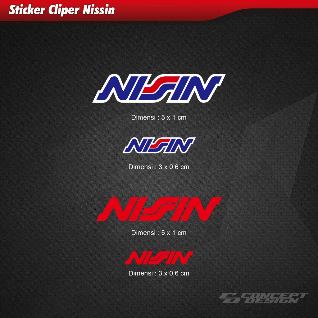 Nissin Brake Caliper Sticker | Shopee Malaysia