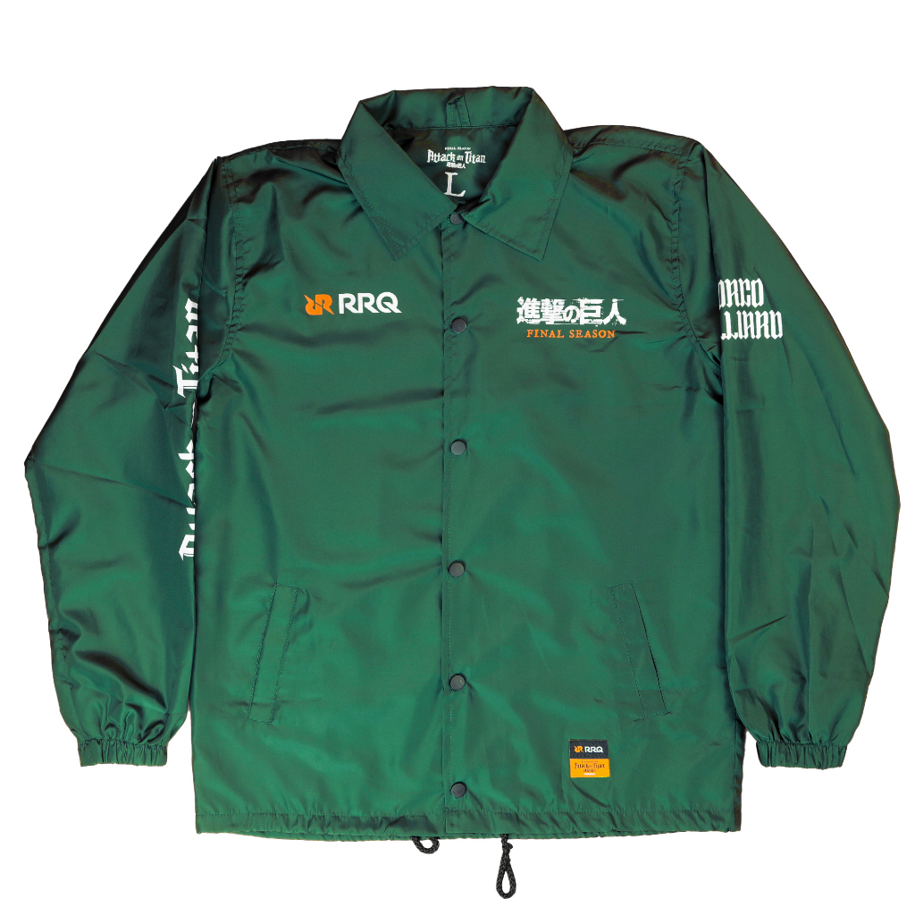 Rrq Jacket Coach Jaw Titan | Shopee Malaysia