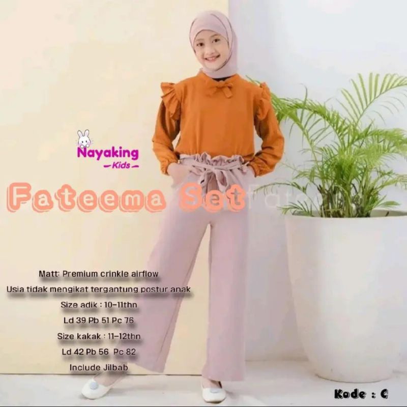 Fateema Girls Suits | Shopee Malaysia