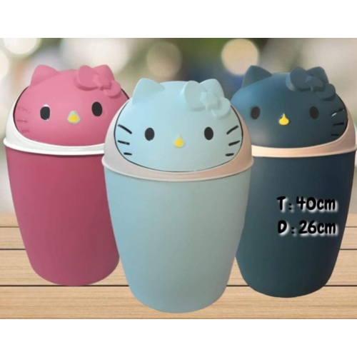 Hello Kitty Character Jumbo Trash Can | Shopee Malaysia