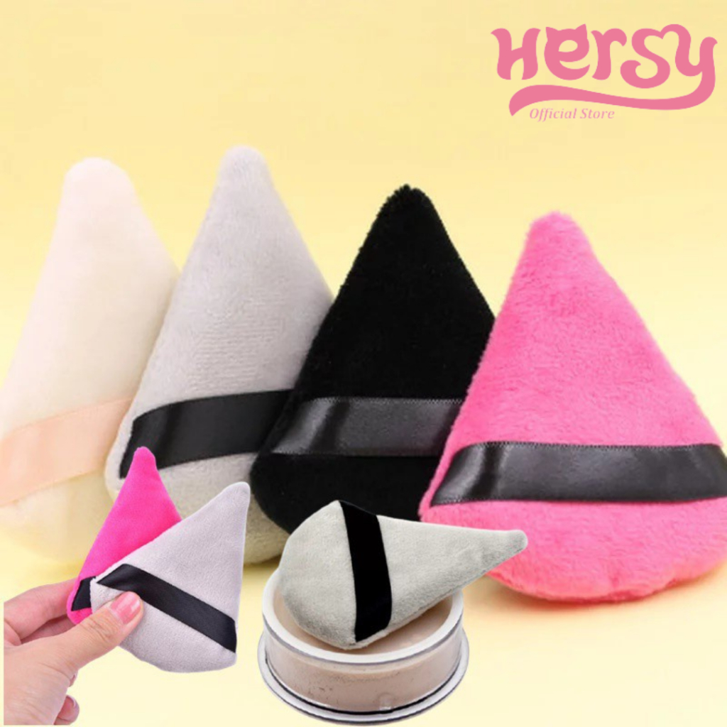 Hersy- Triangle Make up Sponge Sponge Powder Makeup Puff Tools Soft ...