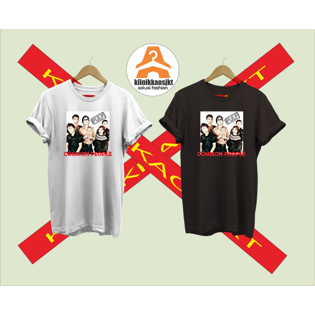 Clothes - BRITPOP PULP BAND T-SHIRTS - COMMON PEOPLE PEOPLE PULP TSHIRT ...
