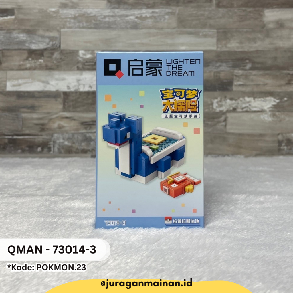 Qman TOYS Pokemon Quest Arch Series - Bricks Blocks Dismantle and assemble brick Blocks DIY ...