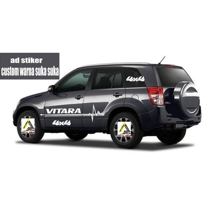 Vitara CAR STICKER CUSTOM STICKER SIDE BODY STICKER CUTTING STICKER ...