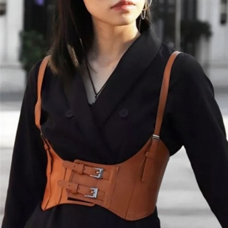 Obi Body Belt Bandage Leather/Leather Belt Corset/Strap Vest Corset ...
