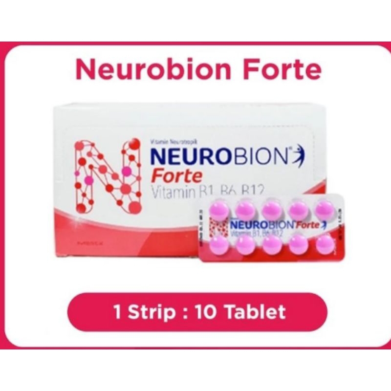 Neurobion forte Contains 10 Tablets | Shopee Malaysia