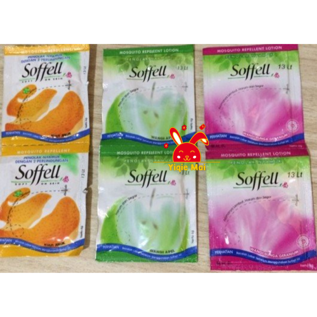 Soffell/sofel/sofell/soffell Anti Mosquito Lotion Sachet | Shopee Malaysia