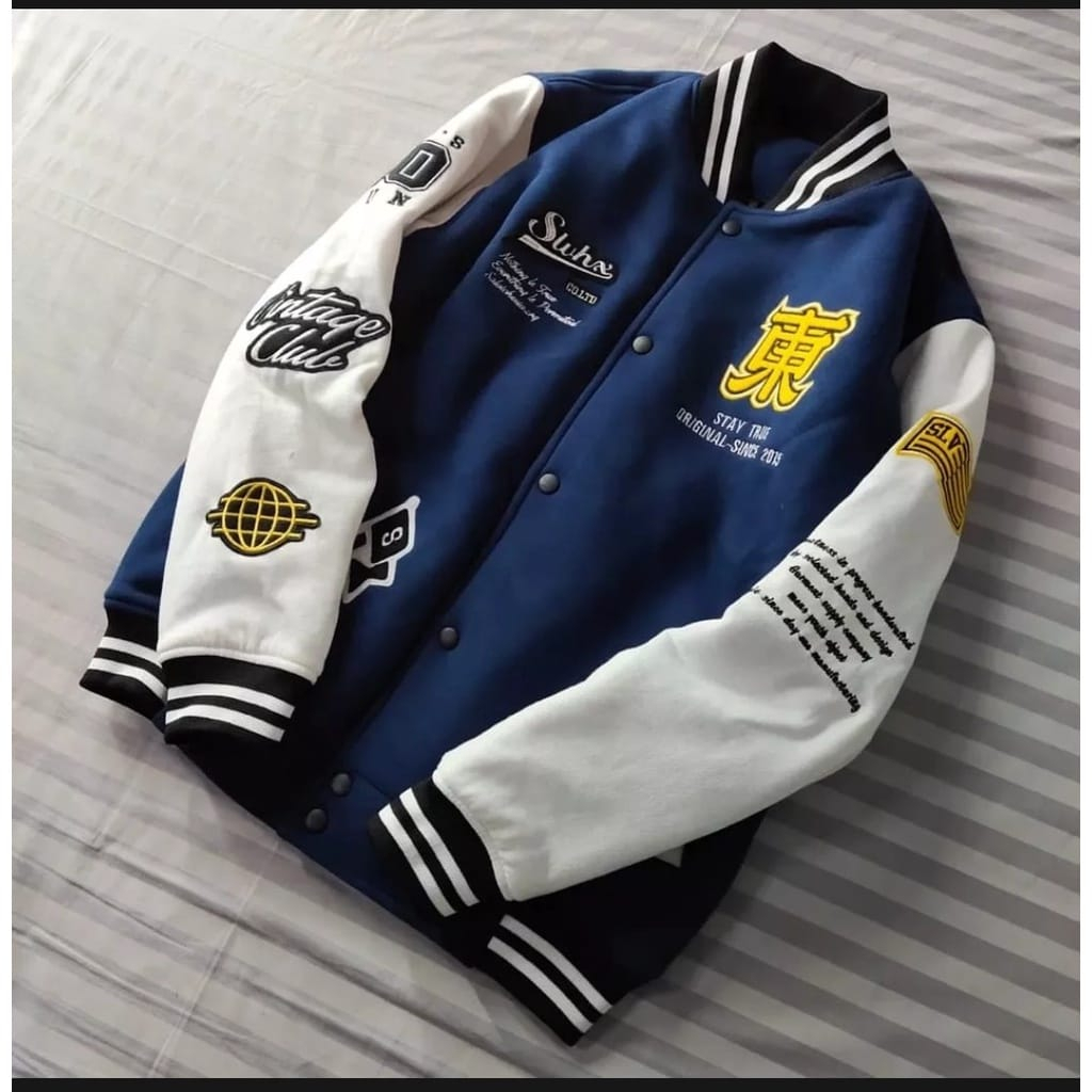 Original Varsity Baseball Jacket FULL EMBROIDERY - Original Premium ...