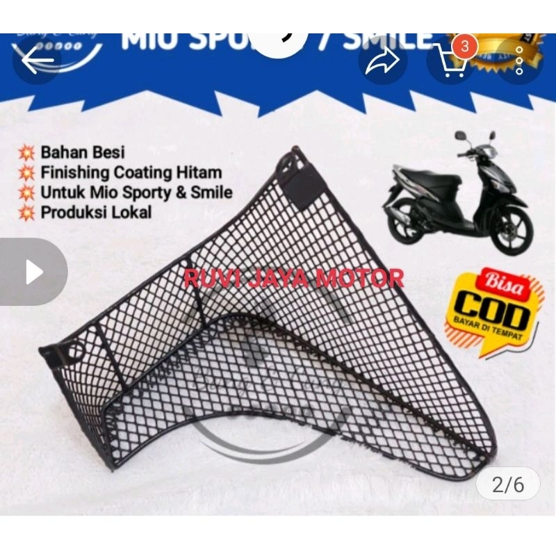 Mio sporty basket, old Mio side basket, Mio sporty crajang bag, Mio ...