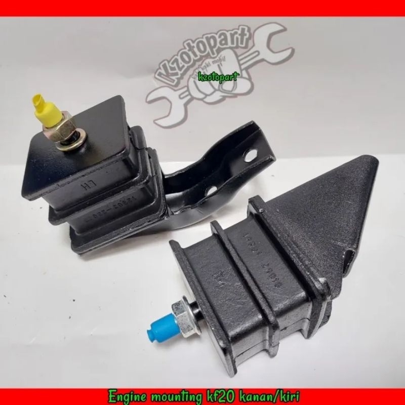 MESIN Engine Mounting Rubber Pangkon Mount for Toyota Kijang Doyok KF20 ...