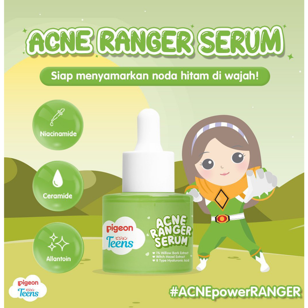 Pigeon Teens Acne Ranger Serum 20ml | Shopee Malaysia