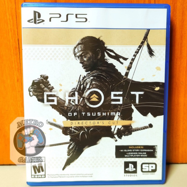Ghost of Tsushima Directions cut PS5 Cassette Ghost of Tsushima DLC Iki ...