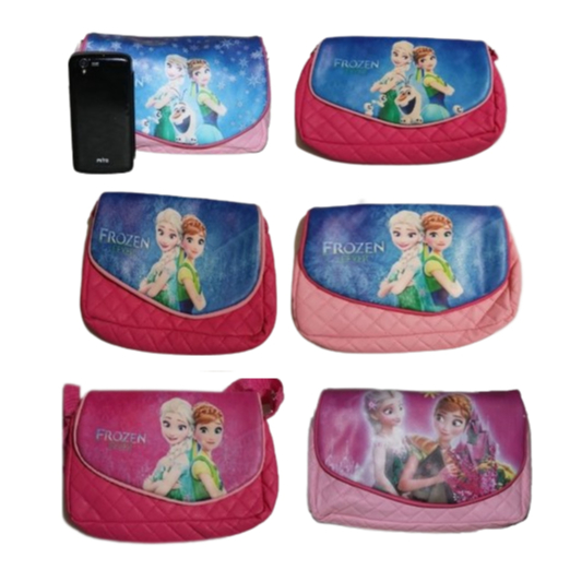 Frozen elsa anna clutch children's sling bag | Shopee Malaysia