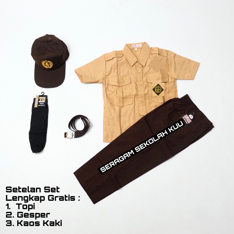 Super Complete Scout Suit Elementary School Uniform BOYS SHORTS LONG ...