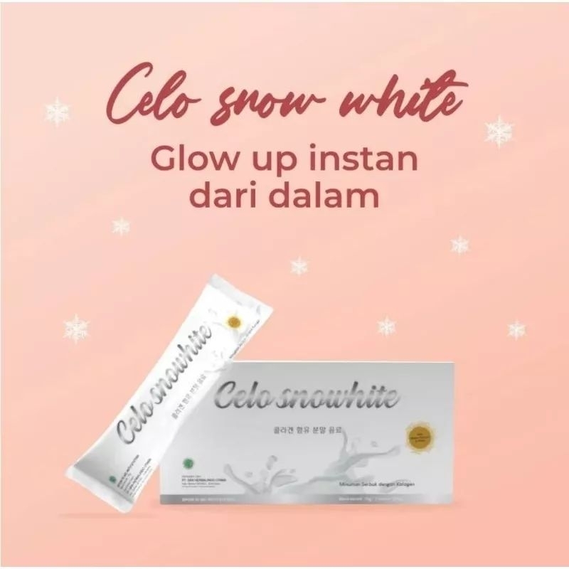 Celo SNOW WHITE COLLAGEN POWDER DRINK / WHITENING INFUS LECHIE POWDER ...