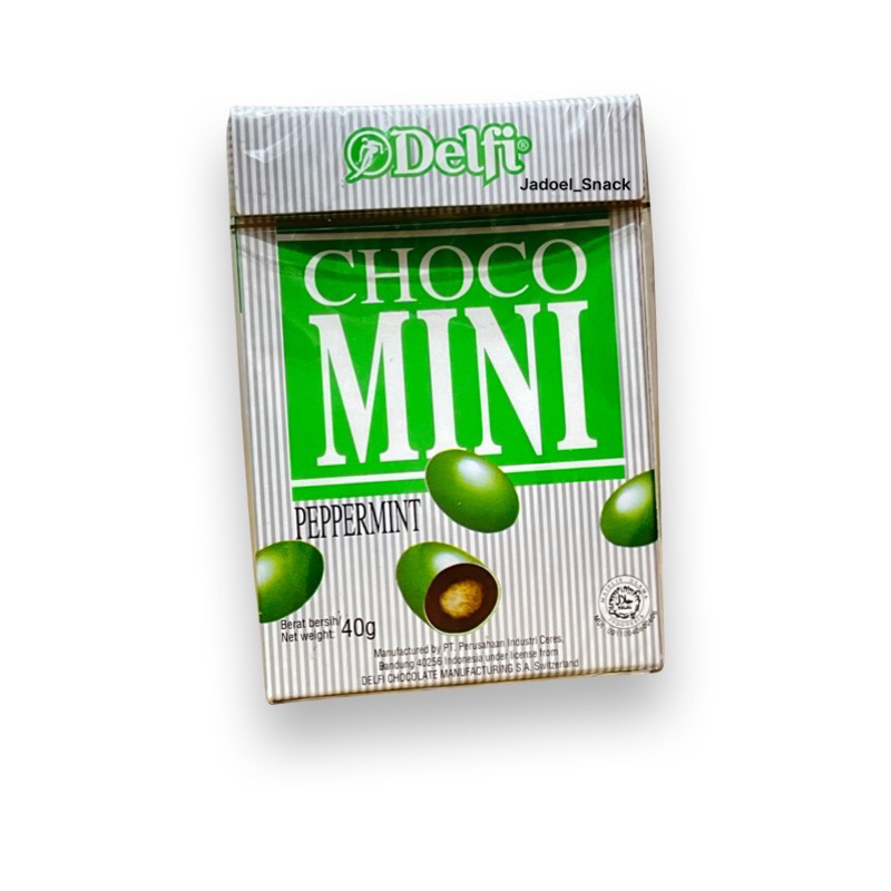 Delfi Choco Mini Old School Peppermint Chocolate Delfi Mint Flavor 40 ...