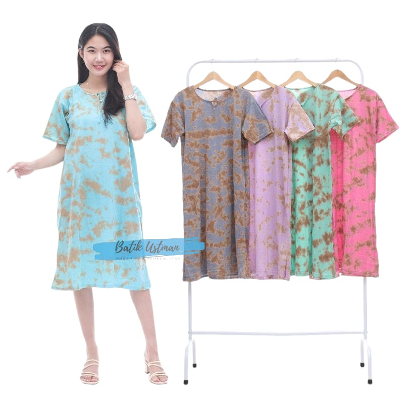 T-SHIRT DASTER NECK STRAP MODEL / TALI DASTER / DASTER / TIEDYE DASTER ...