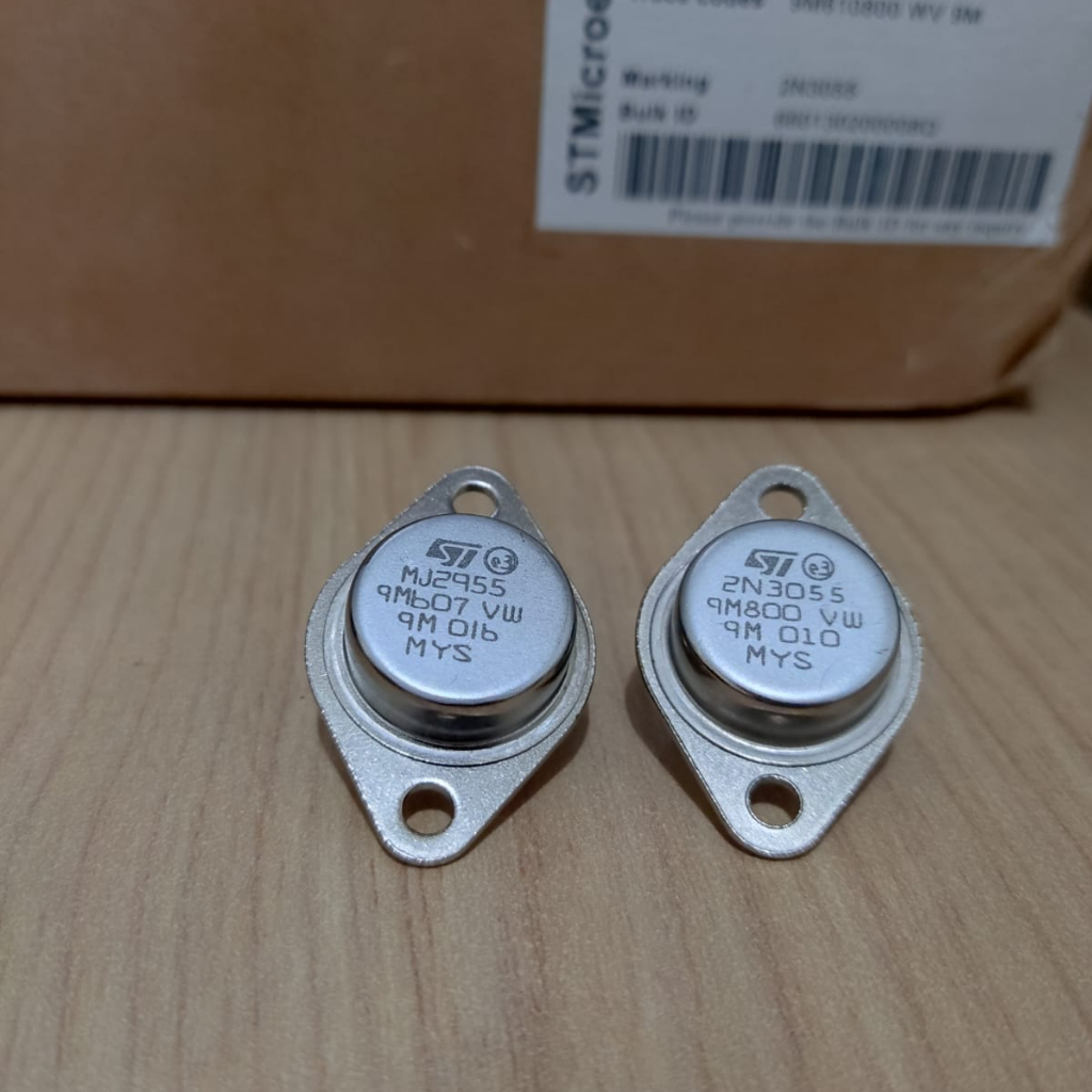 Original jengkol Transistor 2N3055 MJ2955 MALAYSIA | Shopee Malaysia