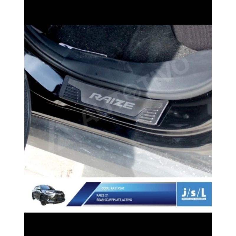 Toyota Raize Side Sillplate Sillplate | Shopee Malaysia