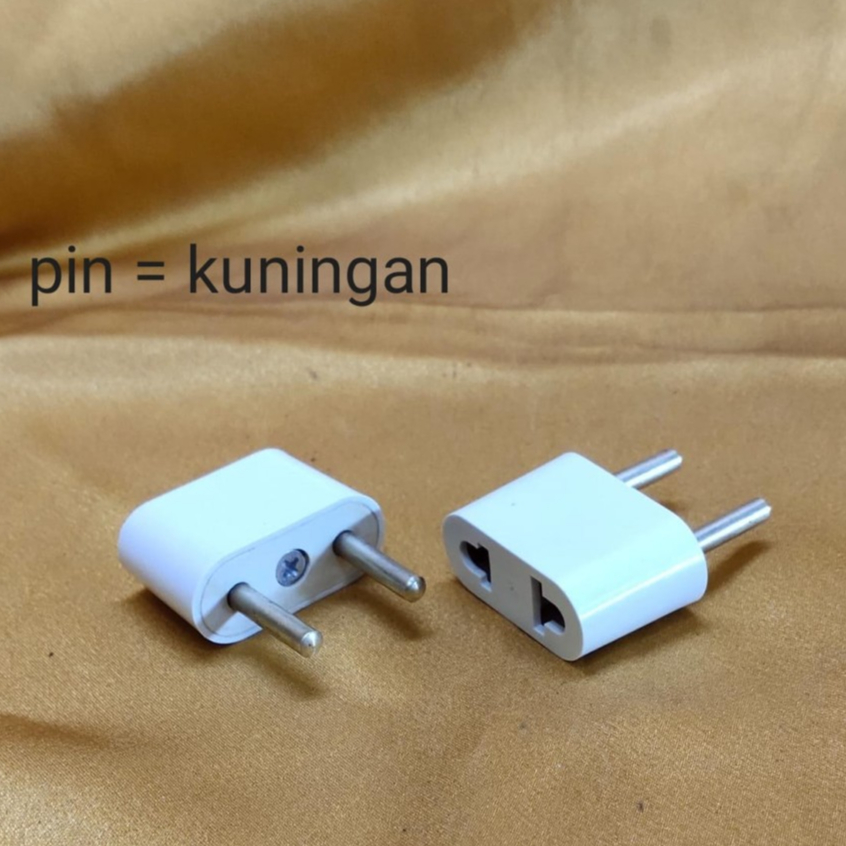 Over White Brass Plug, Flat/Flat to Round Plug | Shopee Malaysia