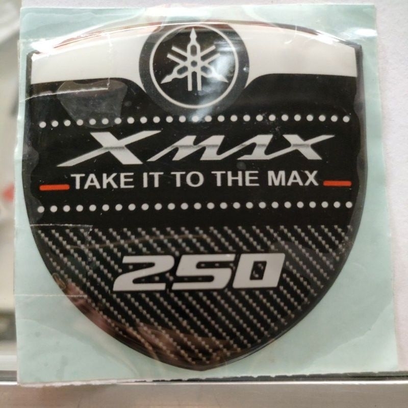 Xmax 250 Silicone emblem outboard emblem | Shopee Malaysia