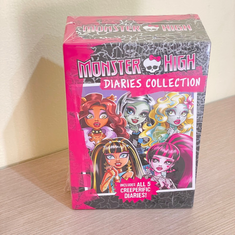 Monster High Diaries Collection English Book Box Set 5 in 1 | Shopee ...