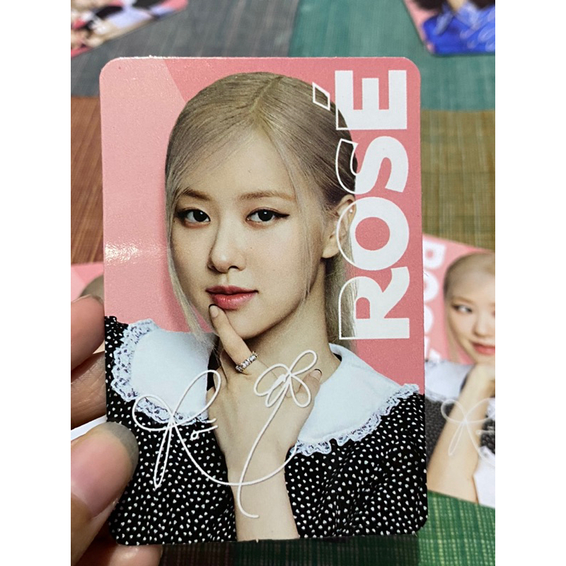 Blackpink x oreo rose photocard | Shopee Malaysia