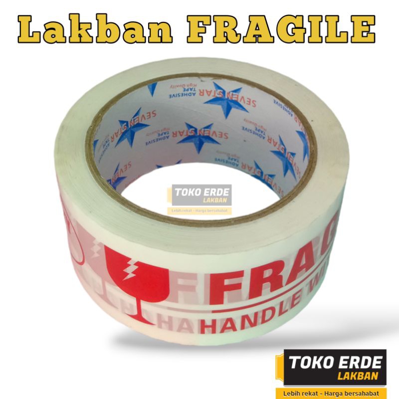 Fragile Duct Tape Don't Slam Handle With Care Security Seal | Shopee ...