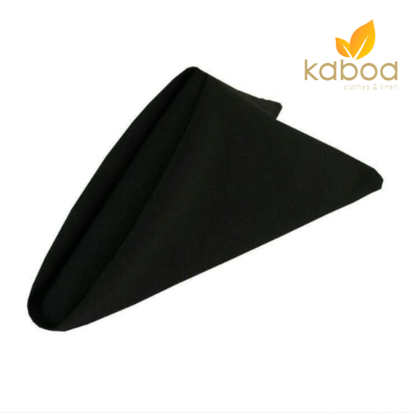 HITAM Napkin/napkin full cotton/plain black damask | Shopee Malaysia
