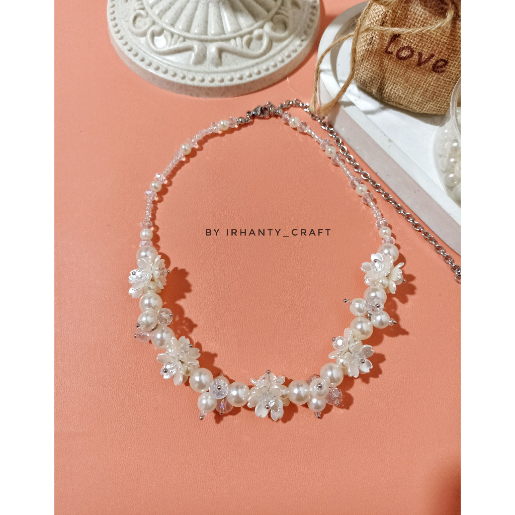 Chila white Neclace | Shopee Malaysia