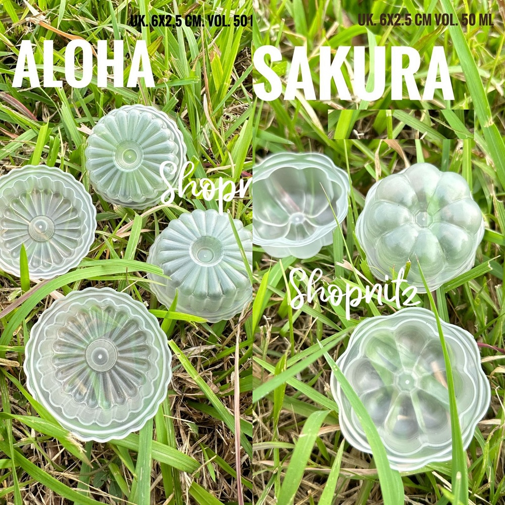 Plastic Mini Pudding Mold Mini Sponge Mold 6 x 2.5 Cm contains 12 pcs ...