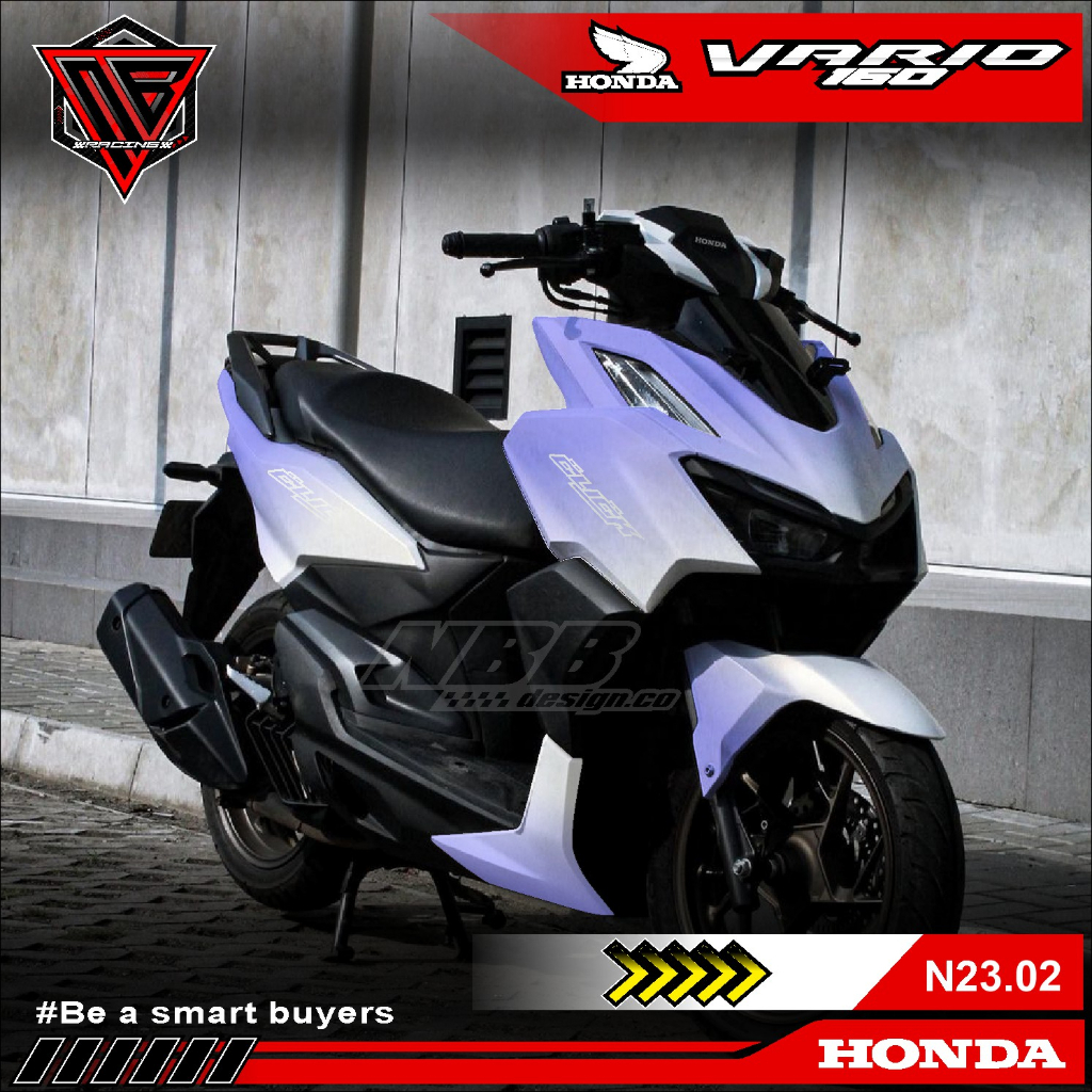 Decal Sticker Honda Vario 160 2022 Fullbody Fullblock Motif Design ...