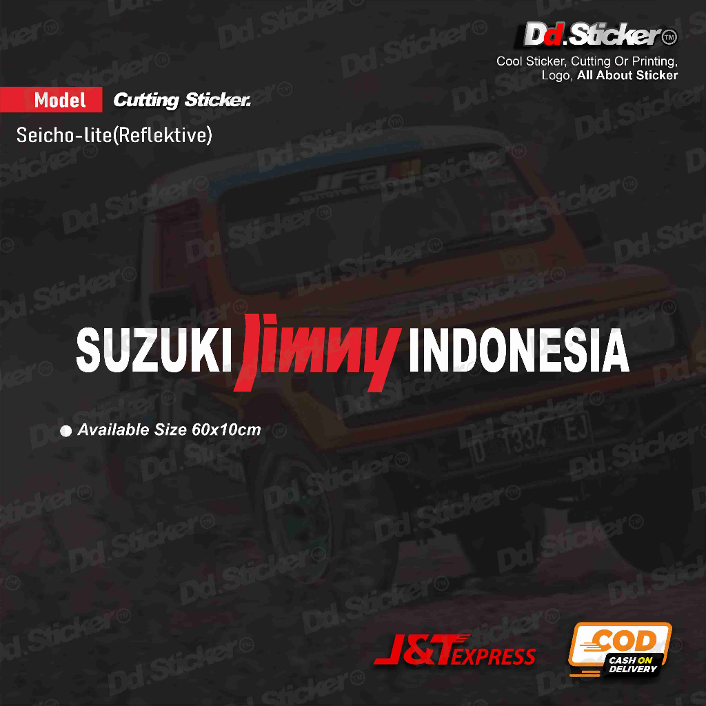 Suzuki JIMNY 4x4 Car Sticker | Cutting Sticker | Shopee Malaysia