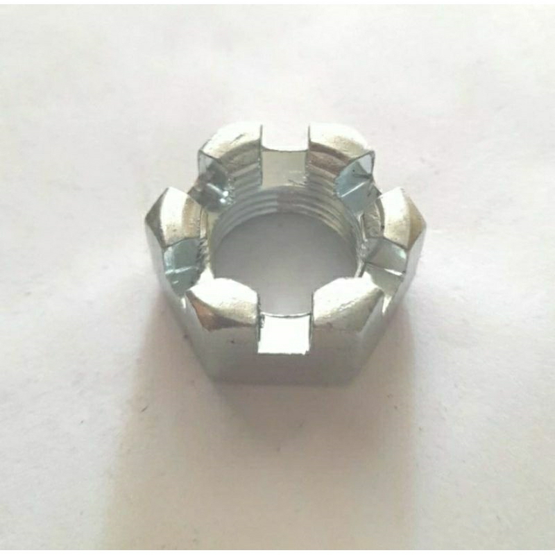Flower nut m12 / axle nut pith 1,25 Key 19 | Shopee Malaysia
